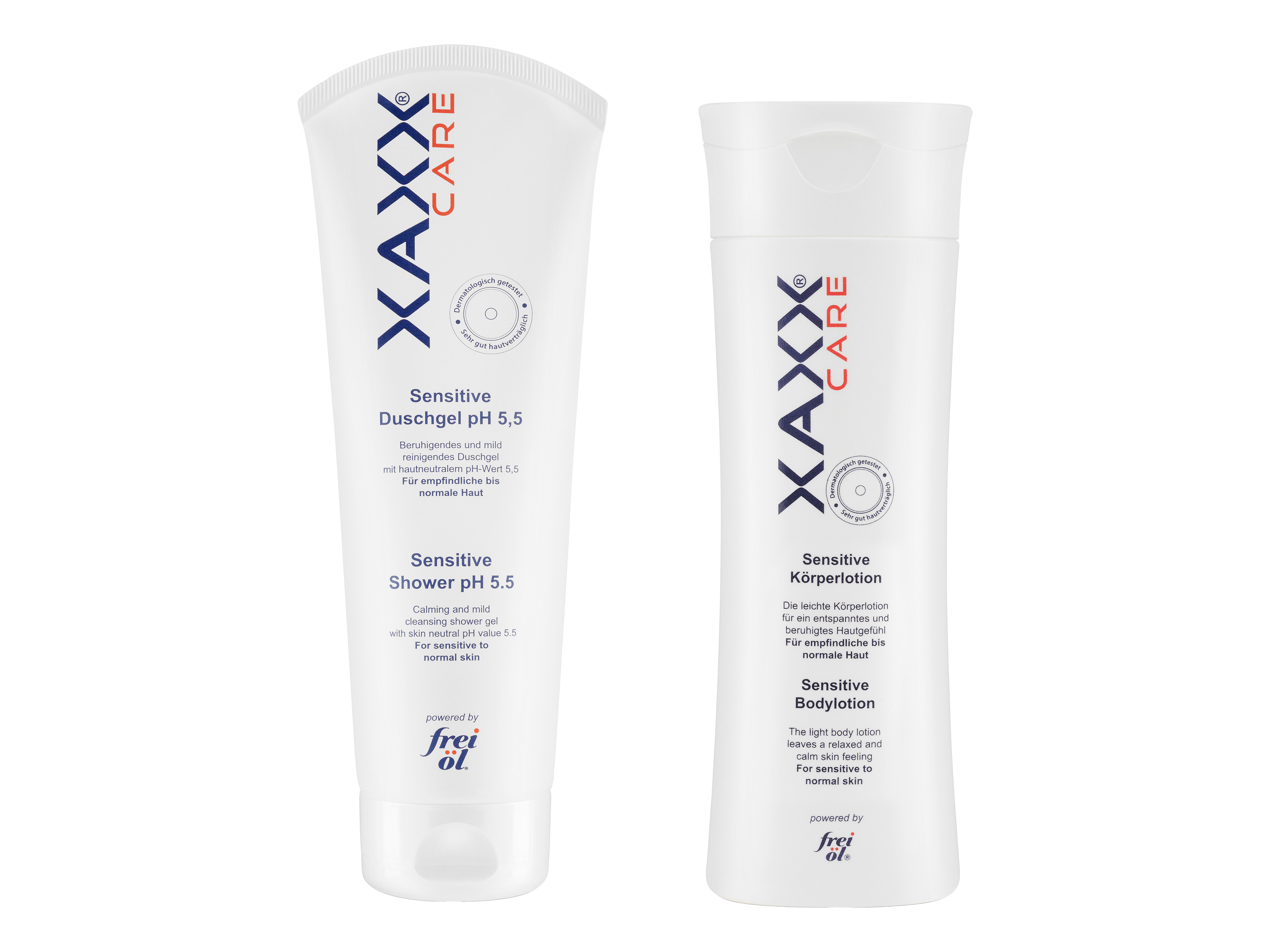 SET Sensitive Shower + Sensitive Bodylotion | XAXX Care | XAXX® Official Store