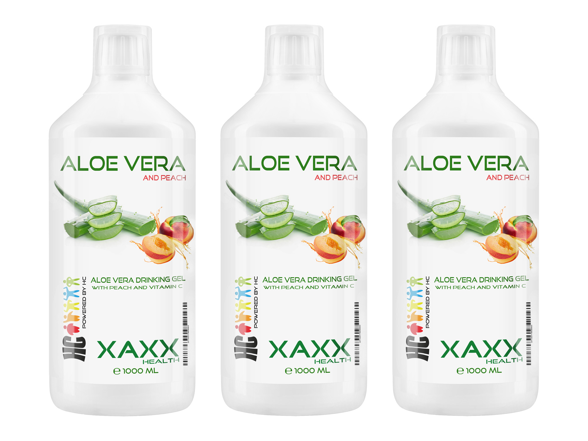 Aloe Vera Drinking Gel mit Pfirsich & Vitamin C 3er-Set | Aloe Vera ...